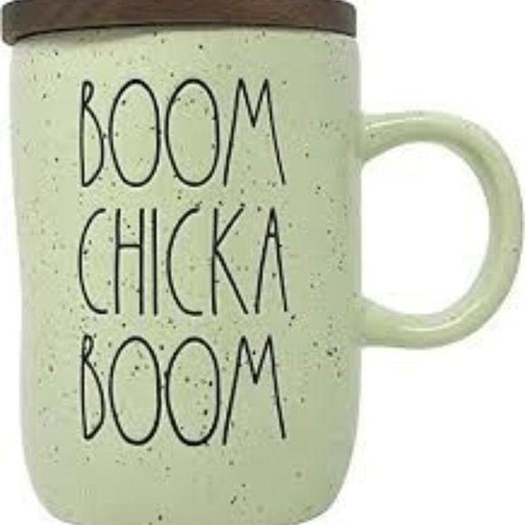 Rae Dunn | Dining | Rae Dunn Boom Chicka Boom Mug New In Box | Poshmark
